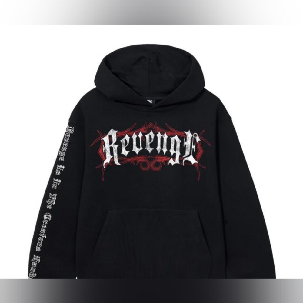 Revenge Heart Winged Hoodie - Gem